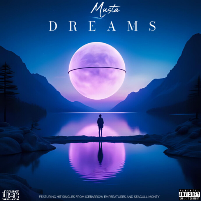 CD Mixtape/Album Cover Artwork Template | PosterMyWall