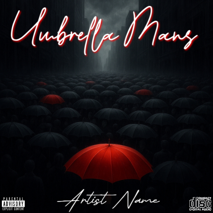 CD Mixtape/Album Cover Artwork Template | PosterMyWall