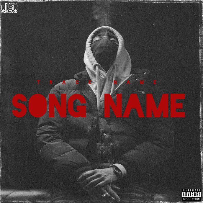 CD Mixtape/Album Cover Artwork Template | PosterMyWall