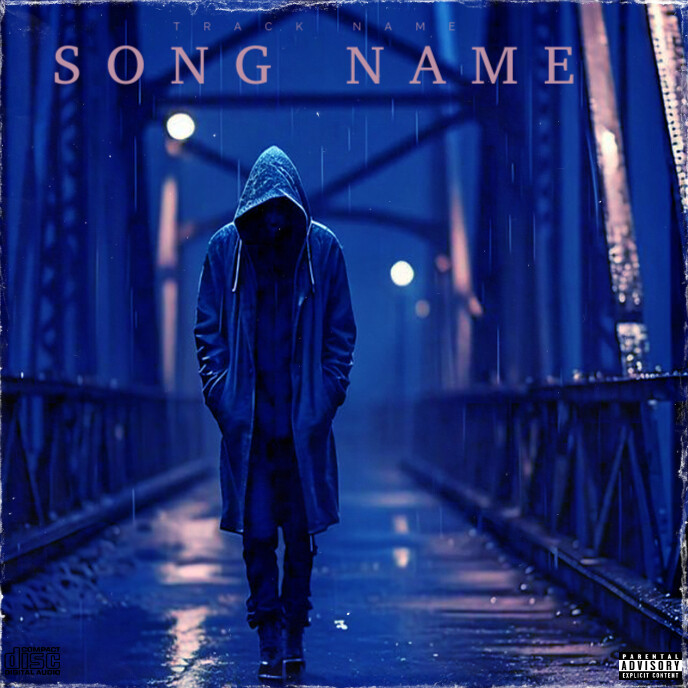 CD Mixtape/Album Cover Artwork Template | PosterMyWall