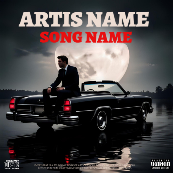 Copy of CD Mixtape/Album Cover Artwork Template | PosterMyWall