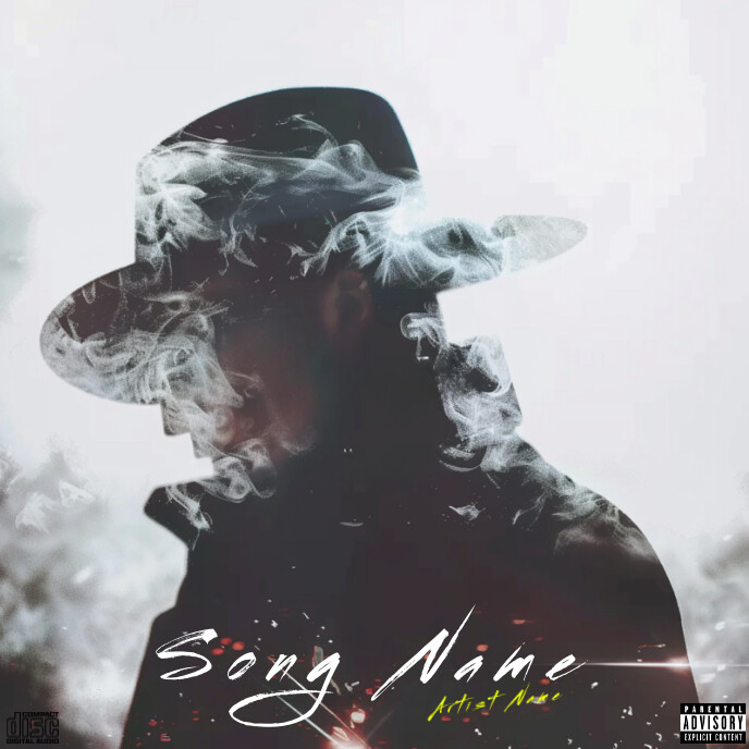 CD Mixtape/Album Cover Artwork Template | PosterMyWall