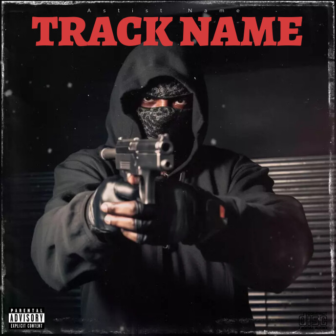 Plantilla de CD Mixtape/Album Cover Artwork Template | PosterMyWall