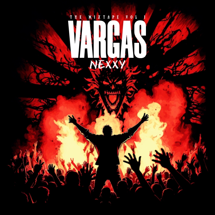 CD Mixtape/Album Cover Artwork Template | PosterMyWall