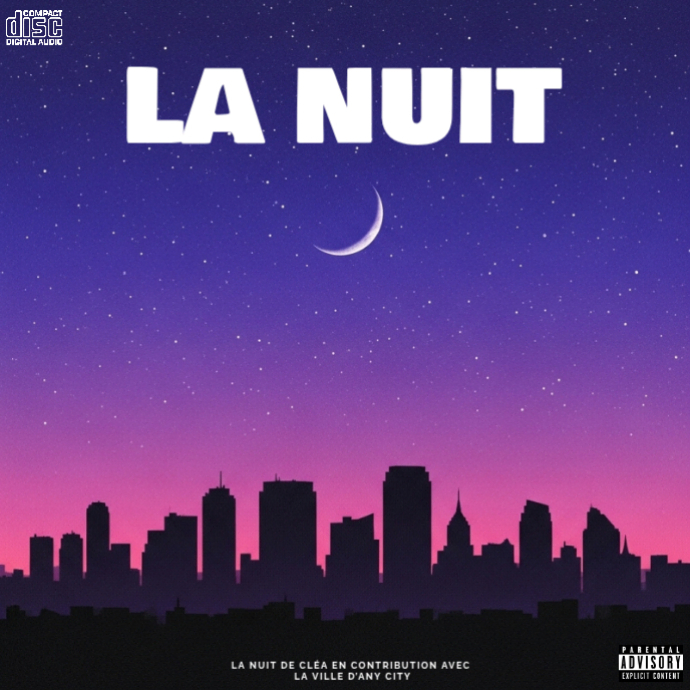 CD Mixtape/Album Cover Artwork Template | PosterMyWall