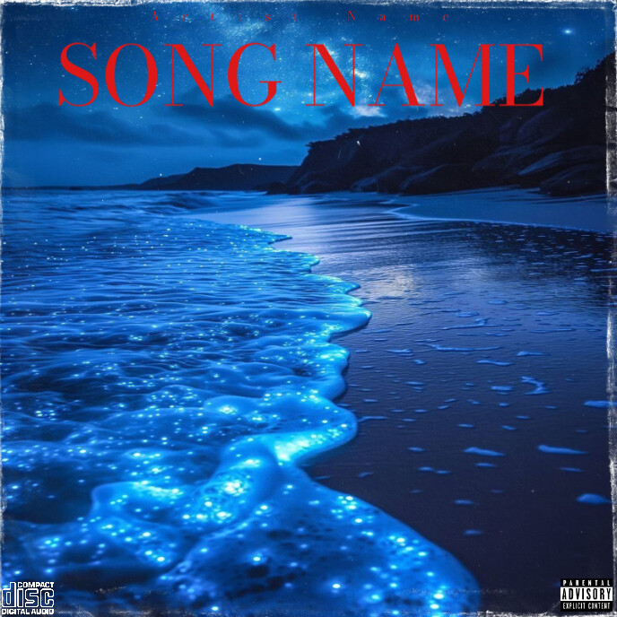 CD Mixtape/Album Cover Artwork Template | PosterMyWall