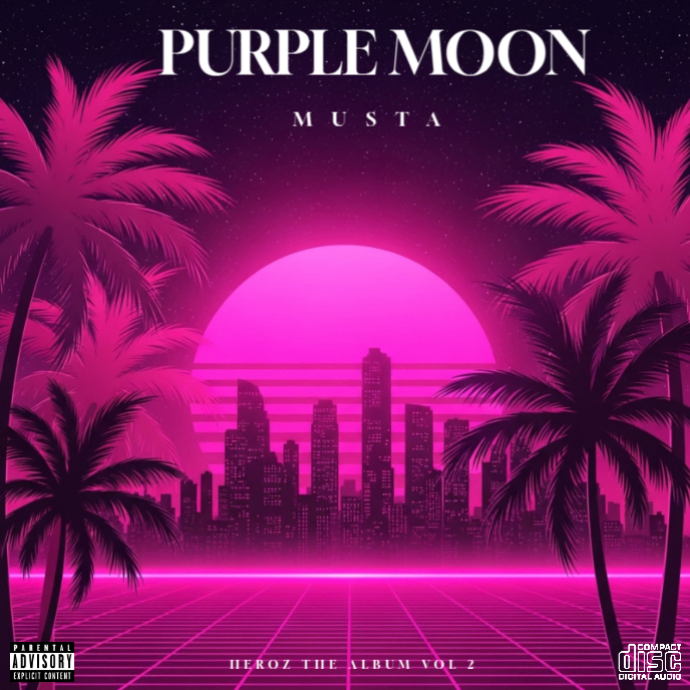 CD Mixtape/Album Cover Artwork Template | PosterMyWall
