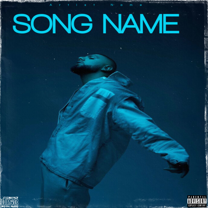 CD Mixtape/Album Cover Artwork Template | PosterMyWall