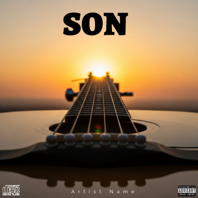 CD Mixtape/Album Cover Artwork Template | PosterMyWall