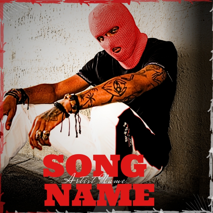 CD Mixtape/Album Cover Artwork Template | PosterMyWall