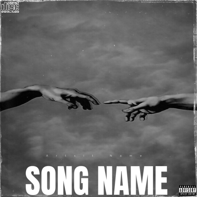 CD Mixtape/Album Cover Artwork Template | PosterMyWall