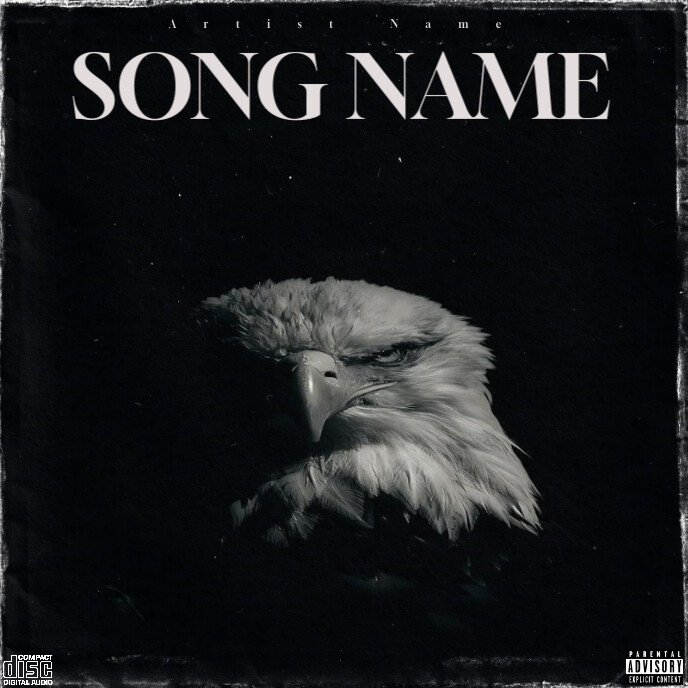 CD Mixtape/Album Cover Artwork Template | PosterMyWall