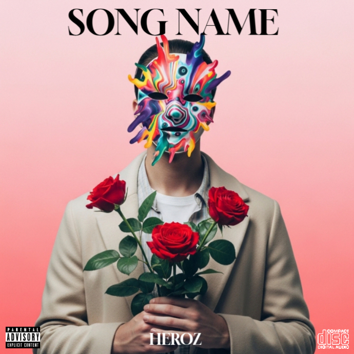 Modèle CD Mixtape/Album Cover Artwork Template | PosterMyWall