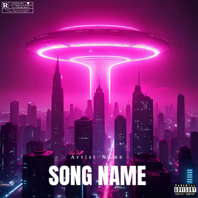 CD Mixtape/Album Cover Artwork Template | PosterMyWall