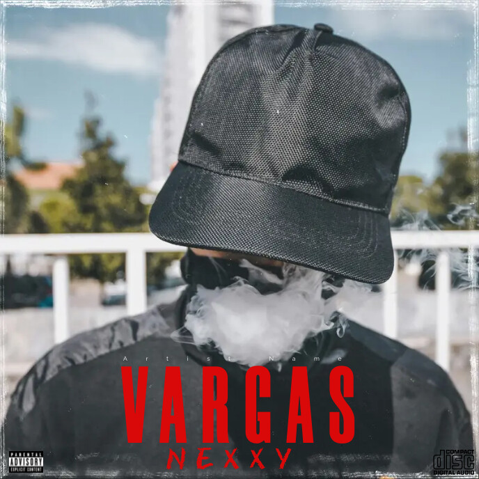 CD Mixtape/Album Cover Artwork Template | PosterMyWall