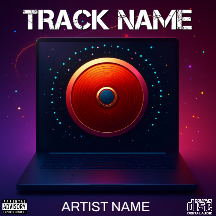 CD Mixtape Album Cover Artwork Template | PosterMyWall