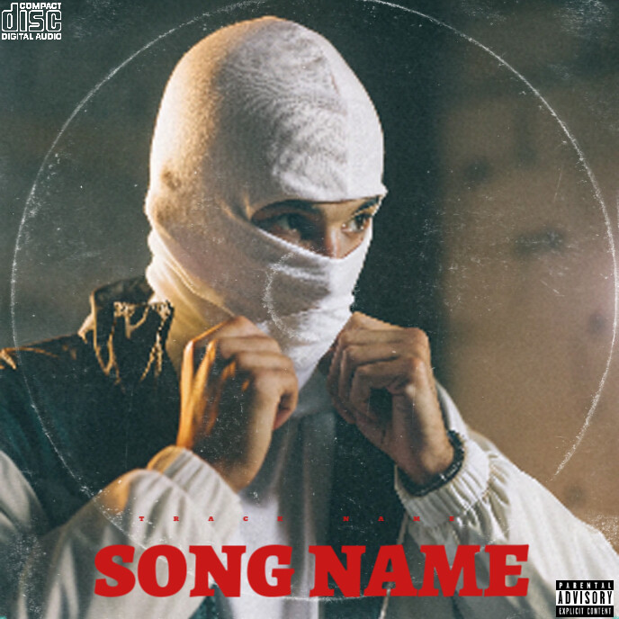 CD Mixtape/Album Cover Artwork Template | PosterMyWall