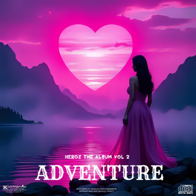 CD Mixtape/Album Cover Artwork Template | PosterMyWall