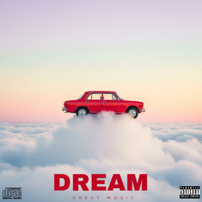 CD Mixtape/Album Cover Artwork Template | PosterMyWall