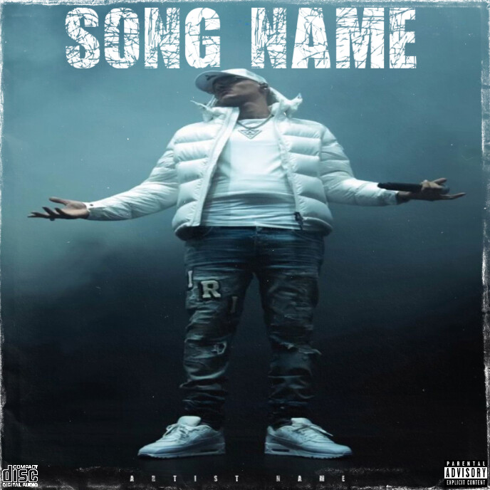 CD Mixtape/Album Cover Artwork Template | PosterMyWall