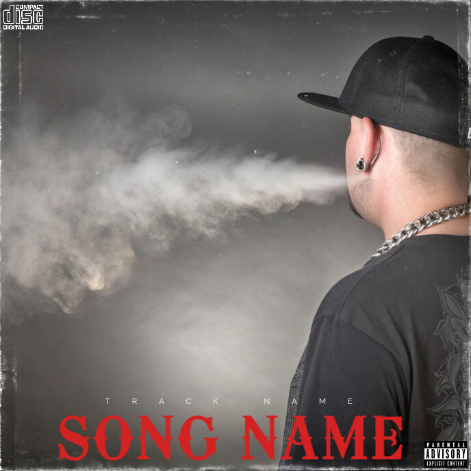 CD Mixtape/Album Cover Artwork Template | PosterMyWall