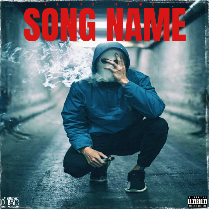 CD Mixtape/Album Cover Artwork Template | PosterMyWall