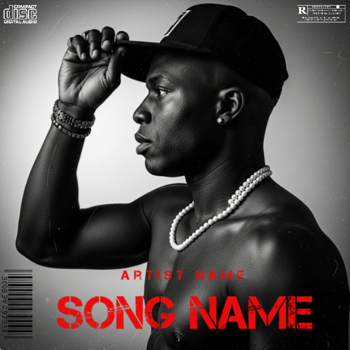 CD Mixtape/Album Cover Artwork Template | PosterMyWall