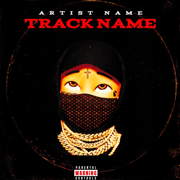 CD Mixtape/Album Cover Artwork Template | PosterMyWall