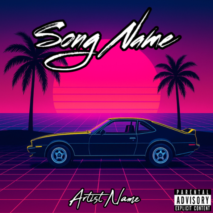 CD Mixtape Album Cover Template | PosterMyWall