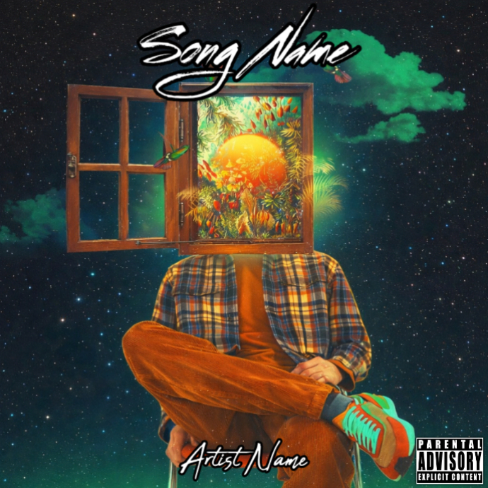 CD Mixtape Album Cover Template | PosterMyWall