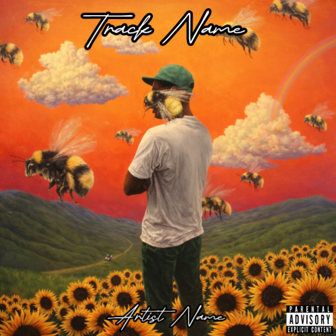 CD Mixtape Album Cover Template | PosterMyWall