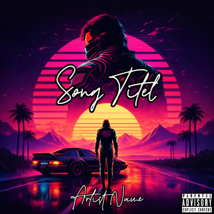 CD Mixtape Album Cover Template | PosterMyWall