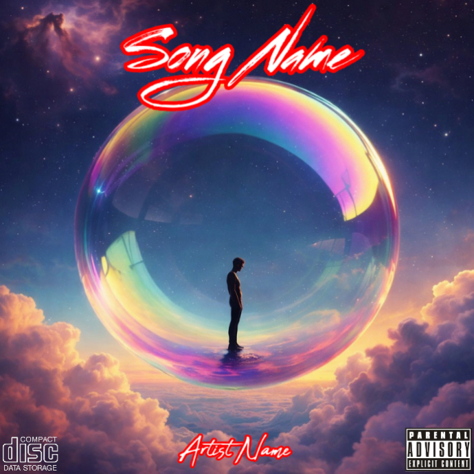 CD Mixtape Album Cover Template | PosterMyWall