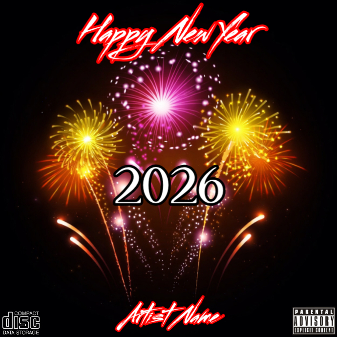 CD Mixtape Album Cover Template | PosterMyWall