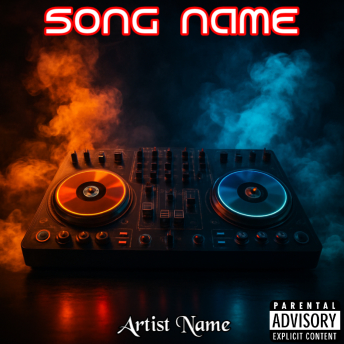 CD Mixtape Album Cover Template | PosterMyWall