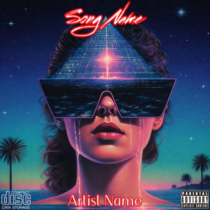 CD Mixtape Album Cover Template | PosterMyWall