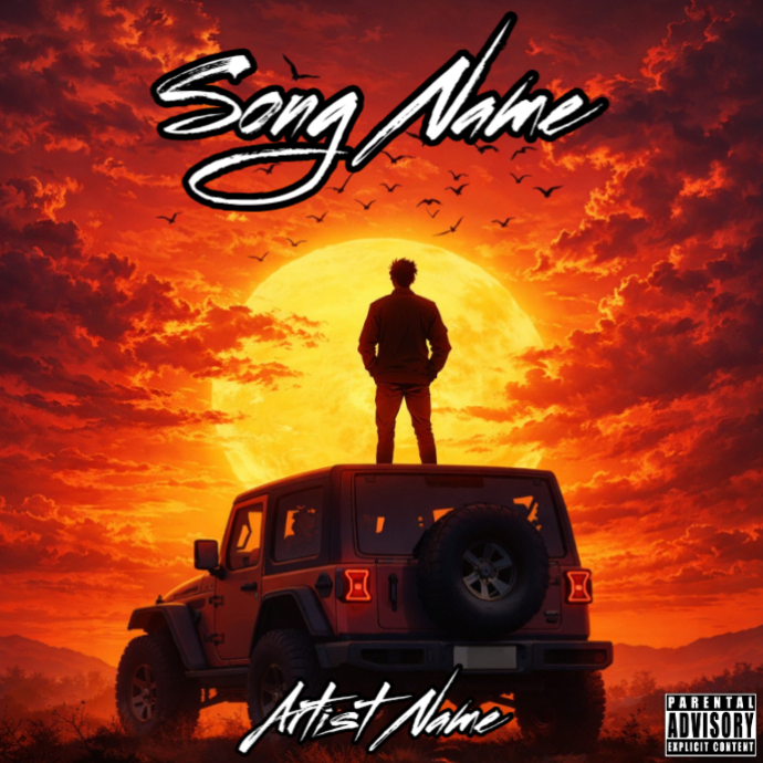 CD Mixtape Album Cover Template | PosterMyWall