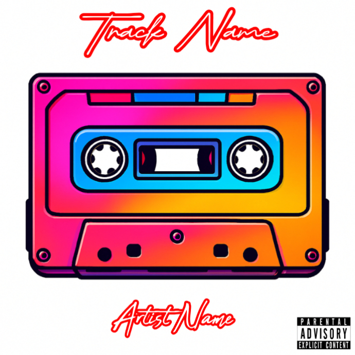 CD Mixtape Album Cover Template | PosterMyWall