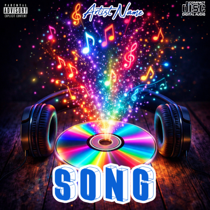 CD Mixtape album cover Template | PosterMyWall