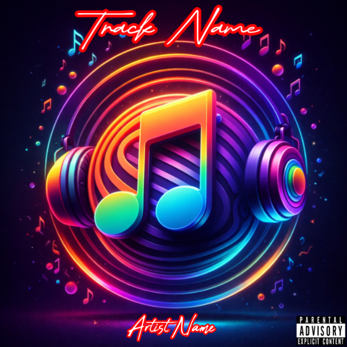 CD Mixtape Album Cover Template | PosterMyWall