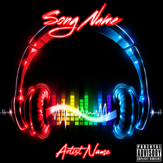 CD Mixtape Album Cover Template | PosterMyWall