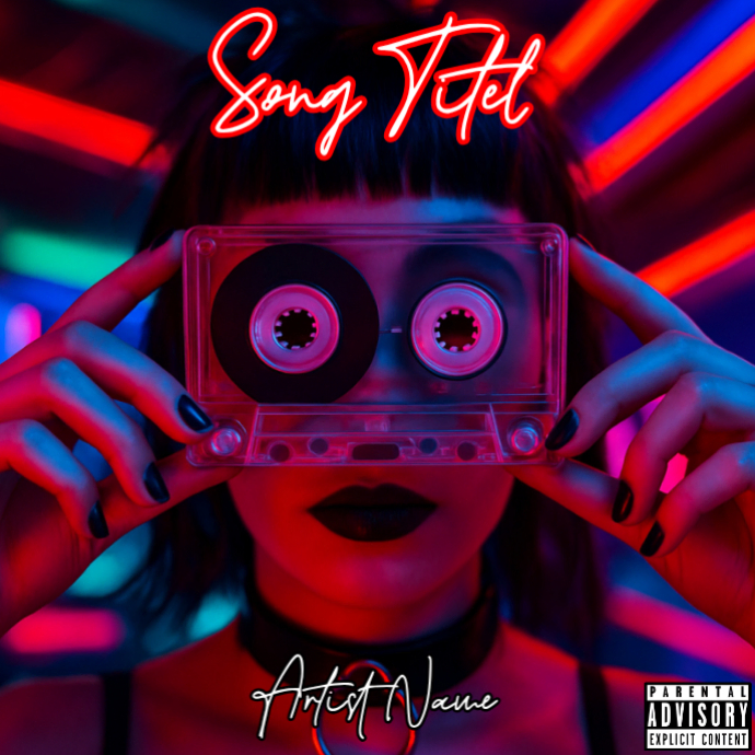 CD Mixtape Album Cover Template | PosterMyWall