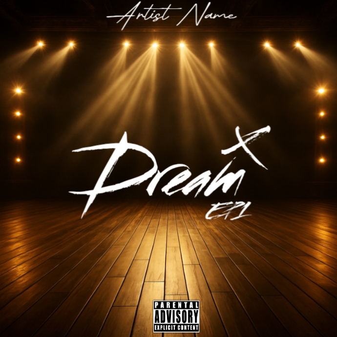 CD Mixtape Album Cover Template | PosterMyWall