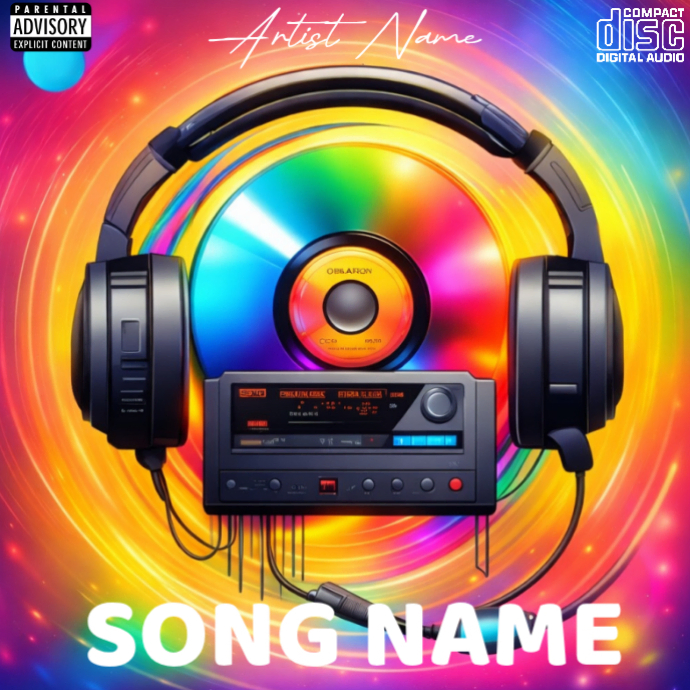 CD Mixtape album cover Template | PosterMyWall