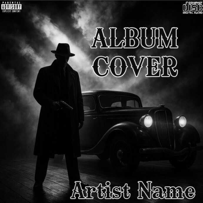 CD Mixtape/Album Cover Template | PosterMyWall