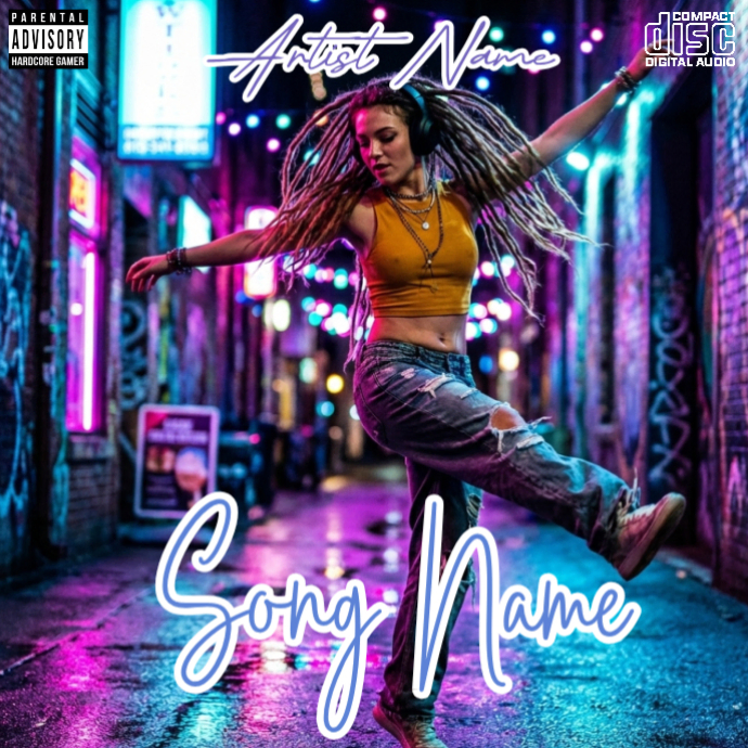 CD Mixtape album cover Template | PosterMyWall