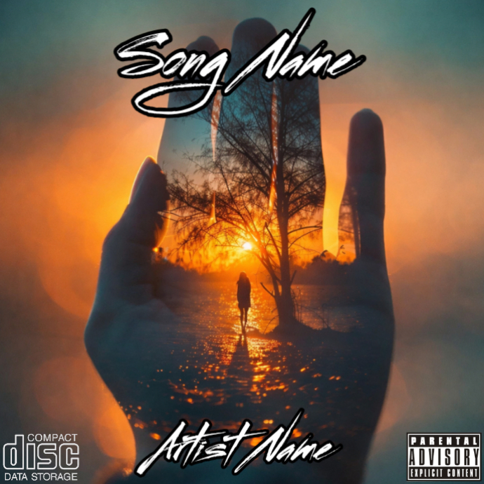 Copy of CD Mixtape Album Cover | PosterMyWall