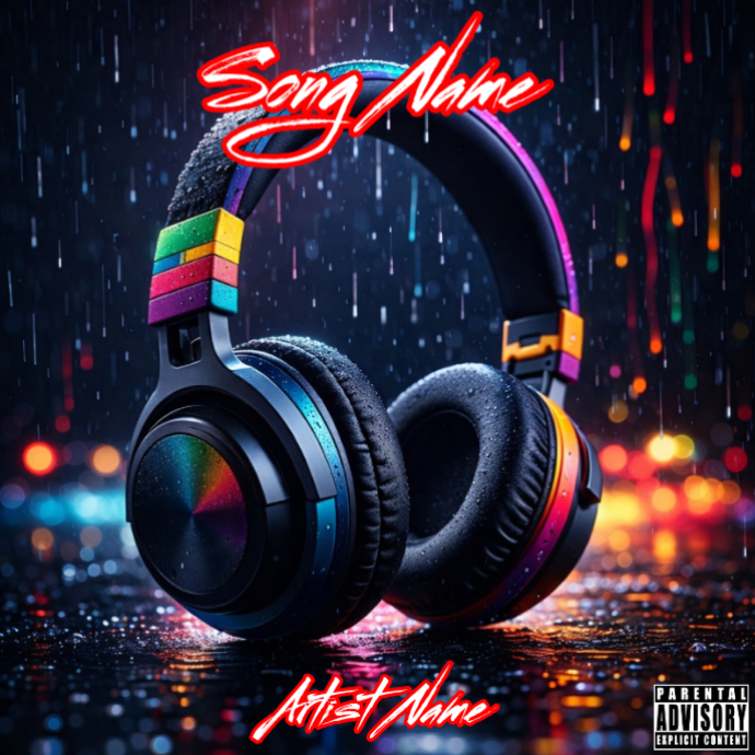 CD Mixtape Album Cover Template | PosterMyWall