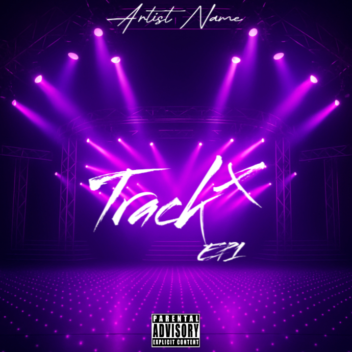 CD Mixtape Album Cover Template | PosterMyWall