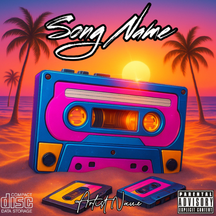 Plantilla de CD Mixtape Album Cover | PosterMyWall